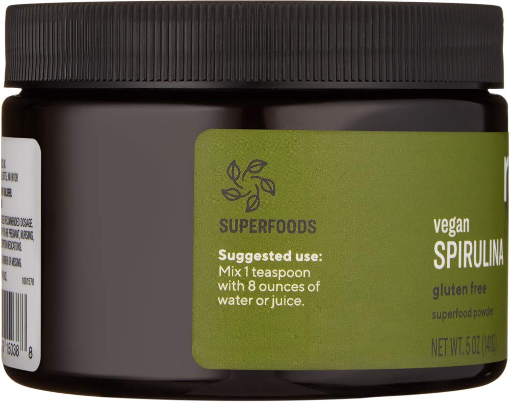 plant-based protein spirulina powder