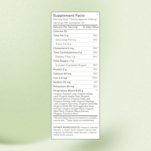 plant-based protein spirulina powder
