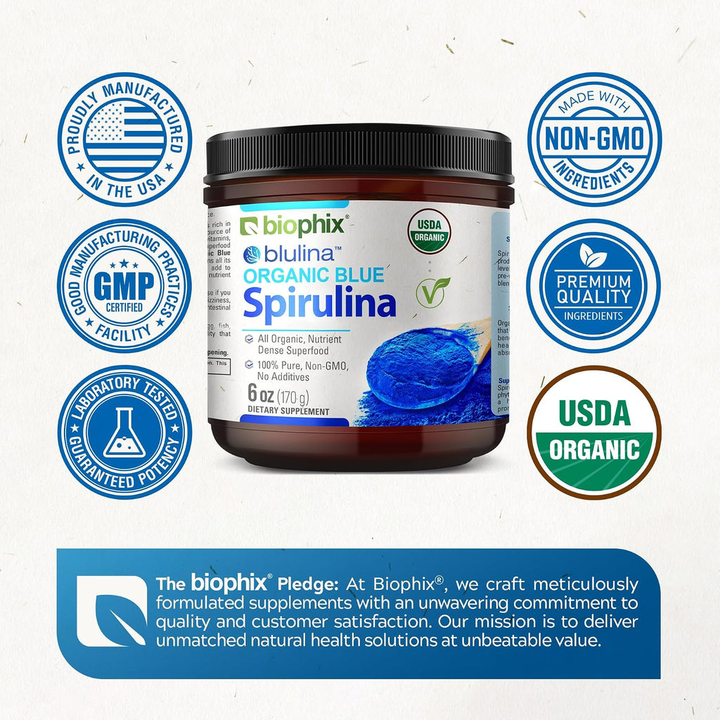 plant-based protein spirulina powder