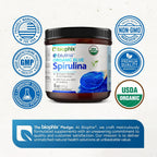 plant-based protein spirulina powder