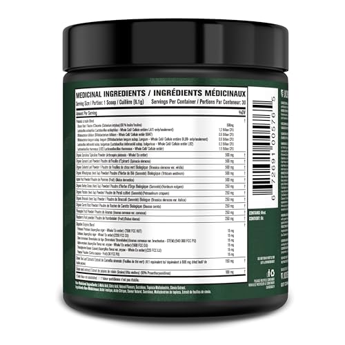 Plant-based protein spirulina supplement