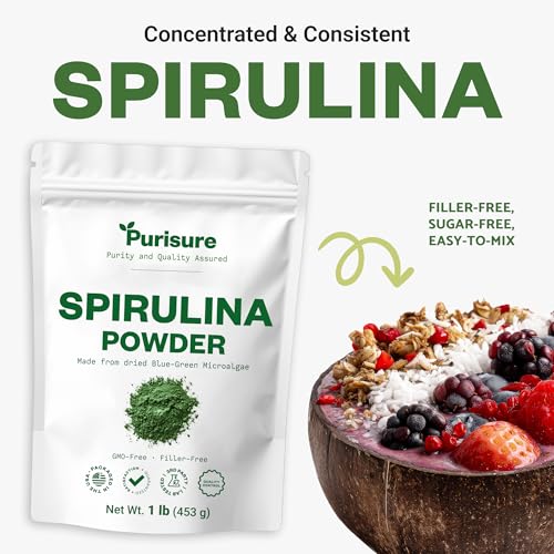 Plant-based protein spirulina supplement