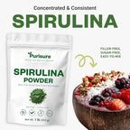 Plant-based protein spirulina supplement