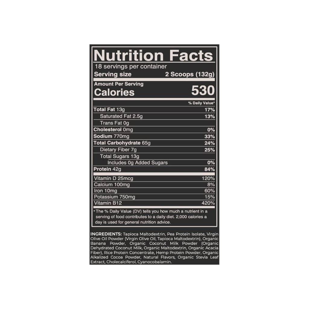 plant-based protein weight gainers