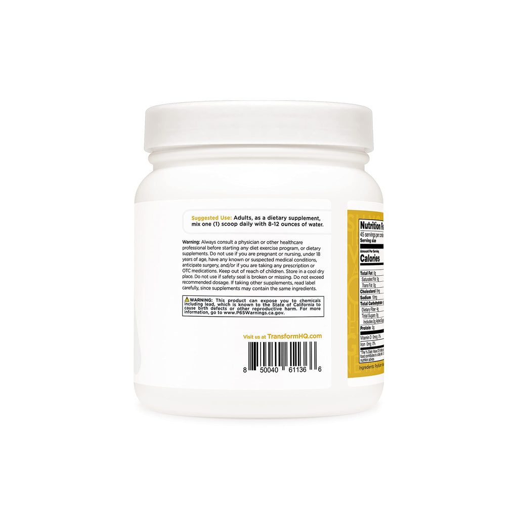 plant-based psyllium fiber source