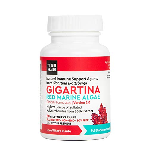 plant-based red marine algae capsules