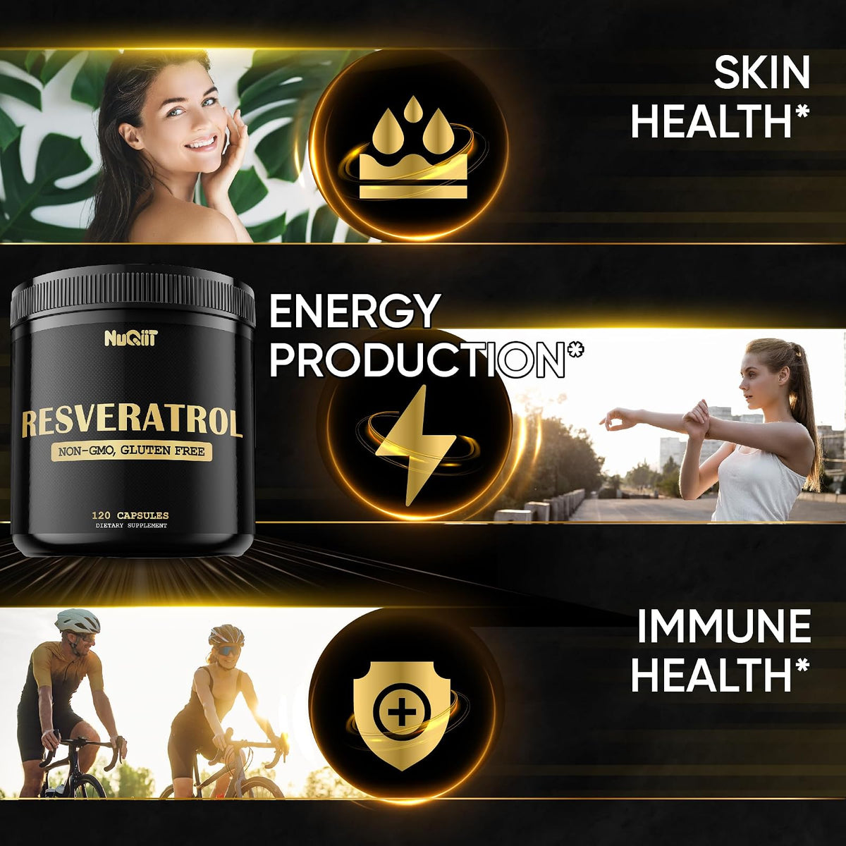 Plant-based resveratrol for heart health