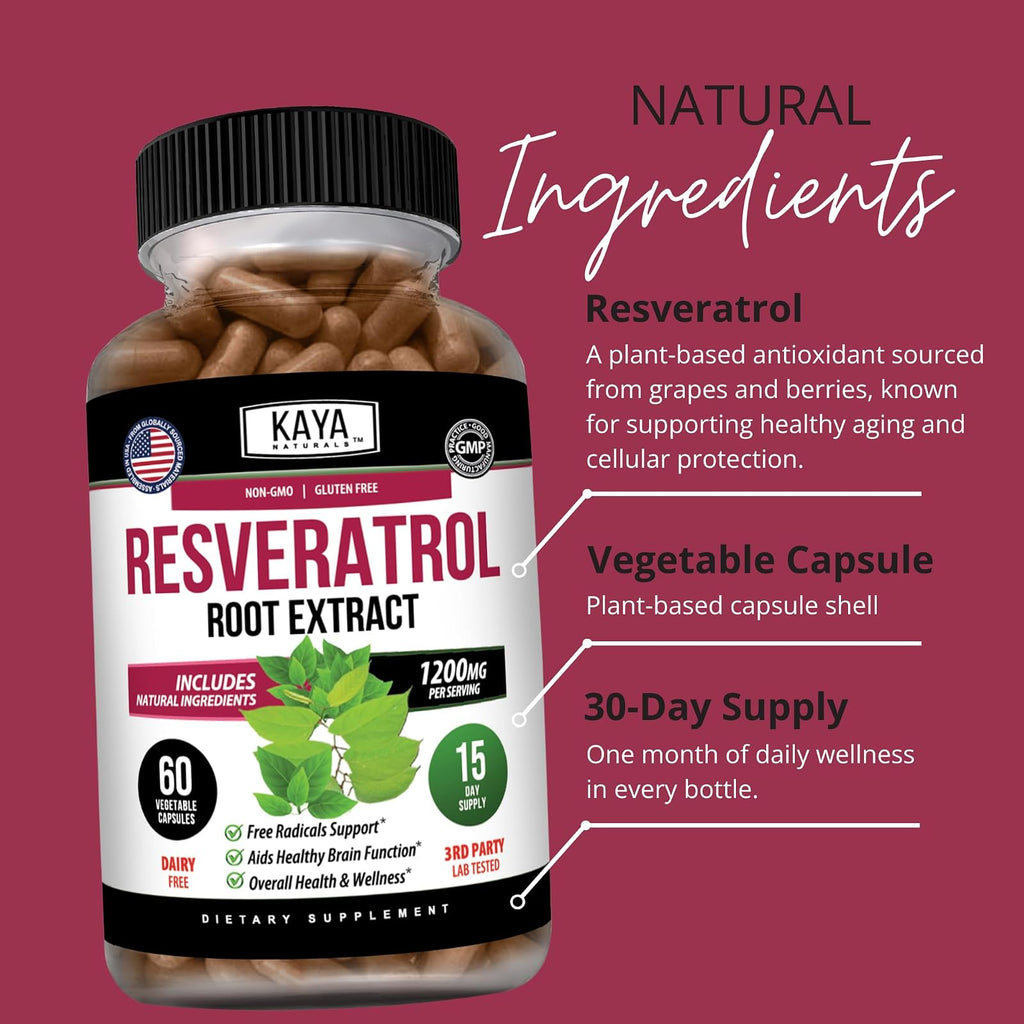 plant-based resveratrol for wellness
