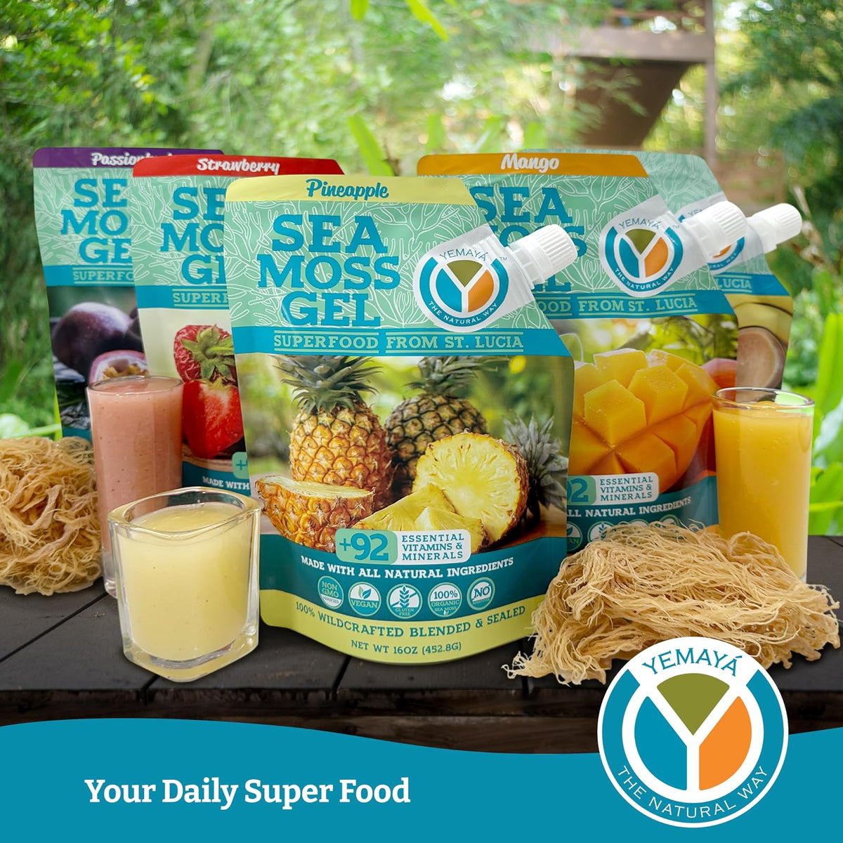 plant-based sea moss gel for energy