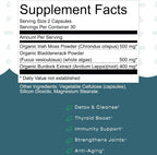 Plant-based sea moss nutrition