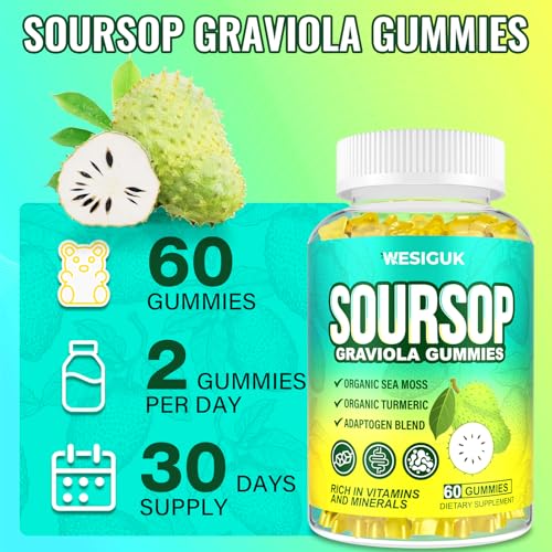 plant-based soursop gummies for vitality