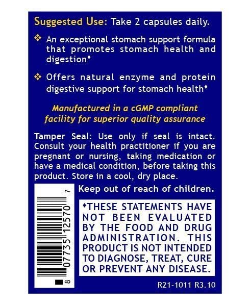 plant-based stomach health support