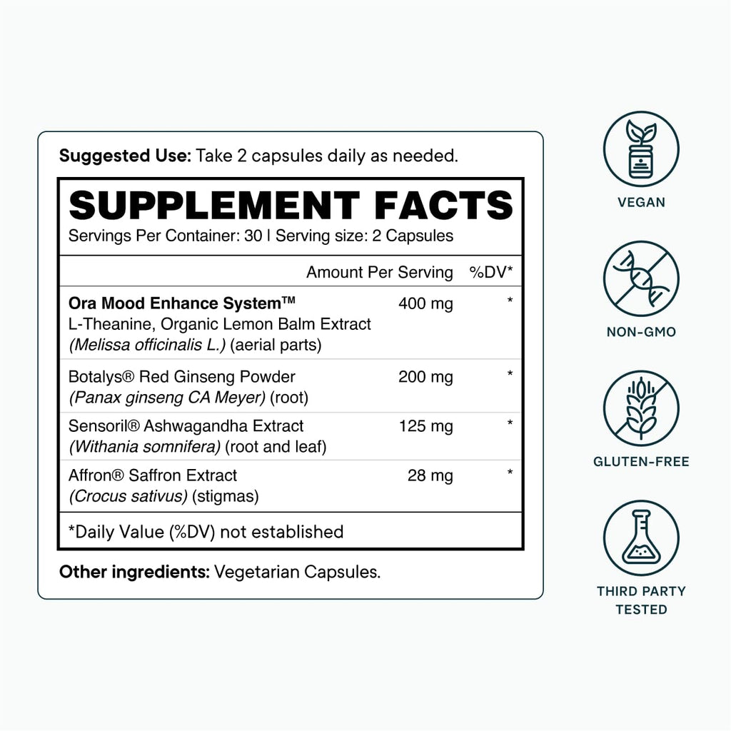plant-based stress reduction formula