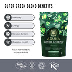 plant-based super greens blend supplement