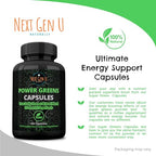 plant-based super greens for energy