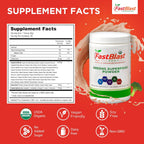 plant-based super greens powder nutrition