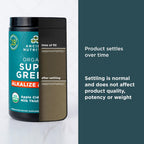 plant-based super greens powder nutrition
