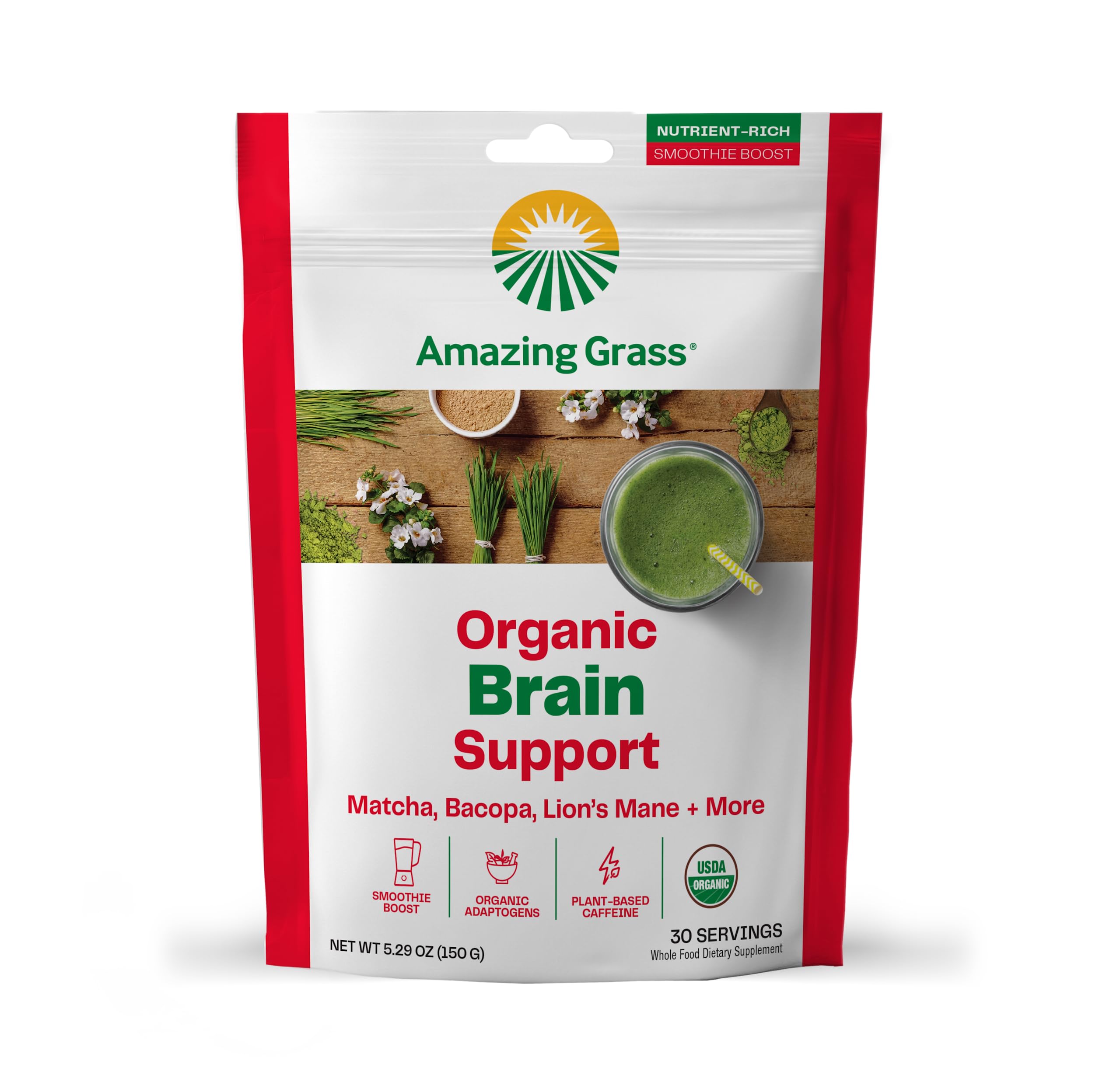 plant-based superfood for brain support