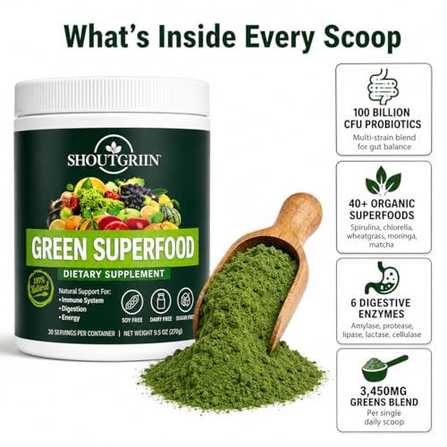 plant-based superfood supplement