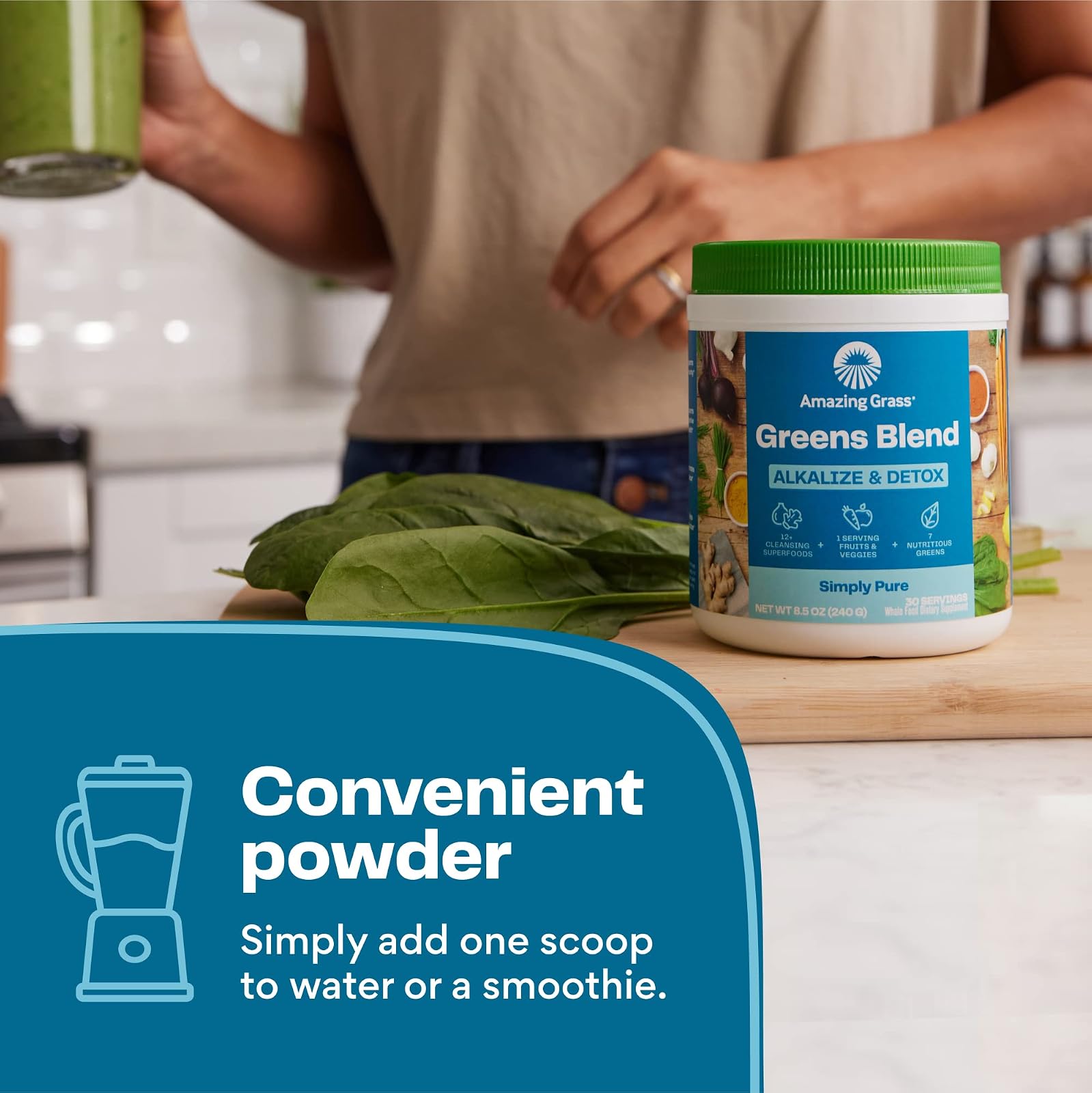 plant-based superfoods greens blend
