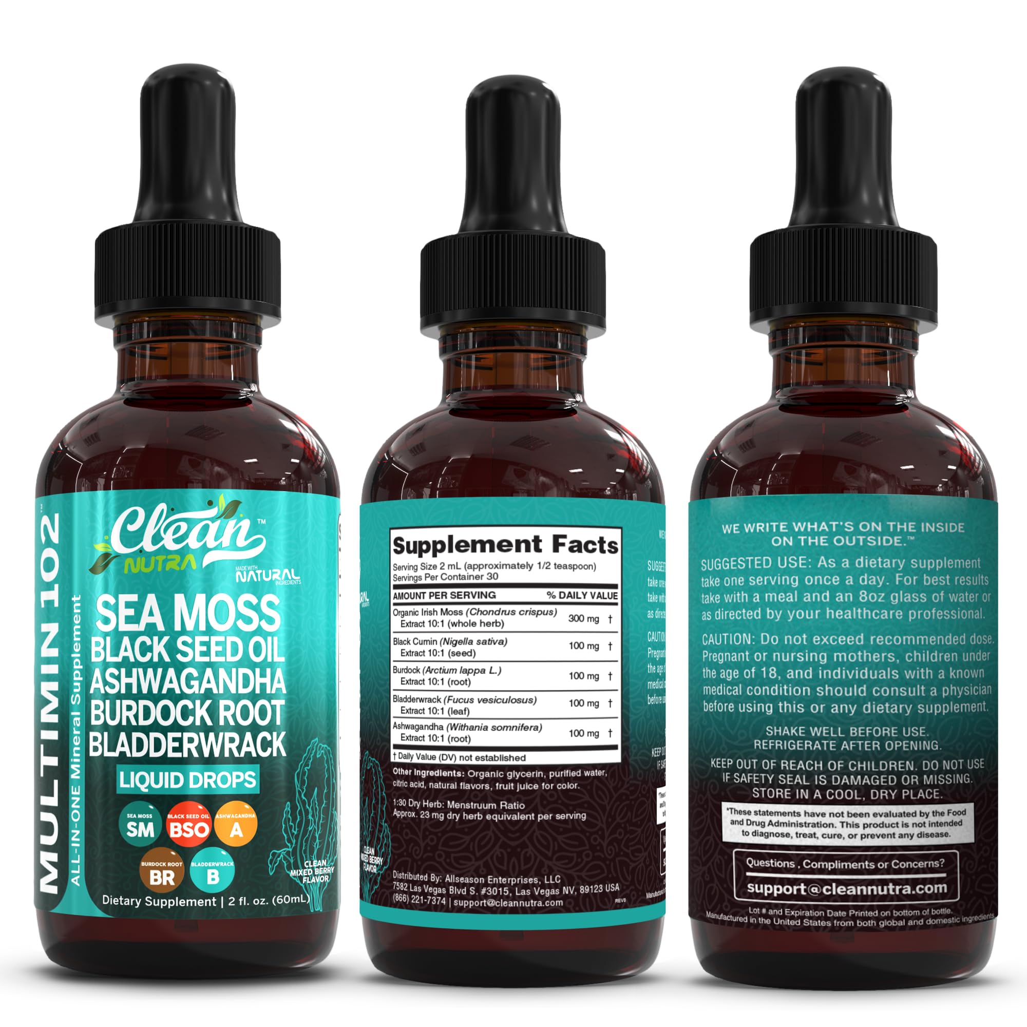 Plant-based supplements for energy
