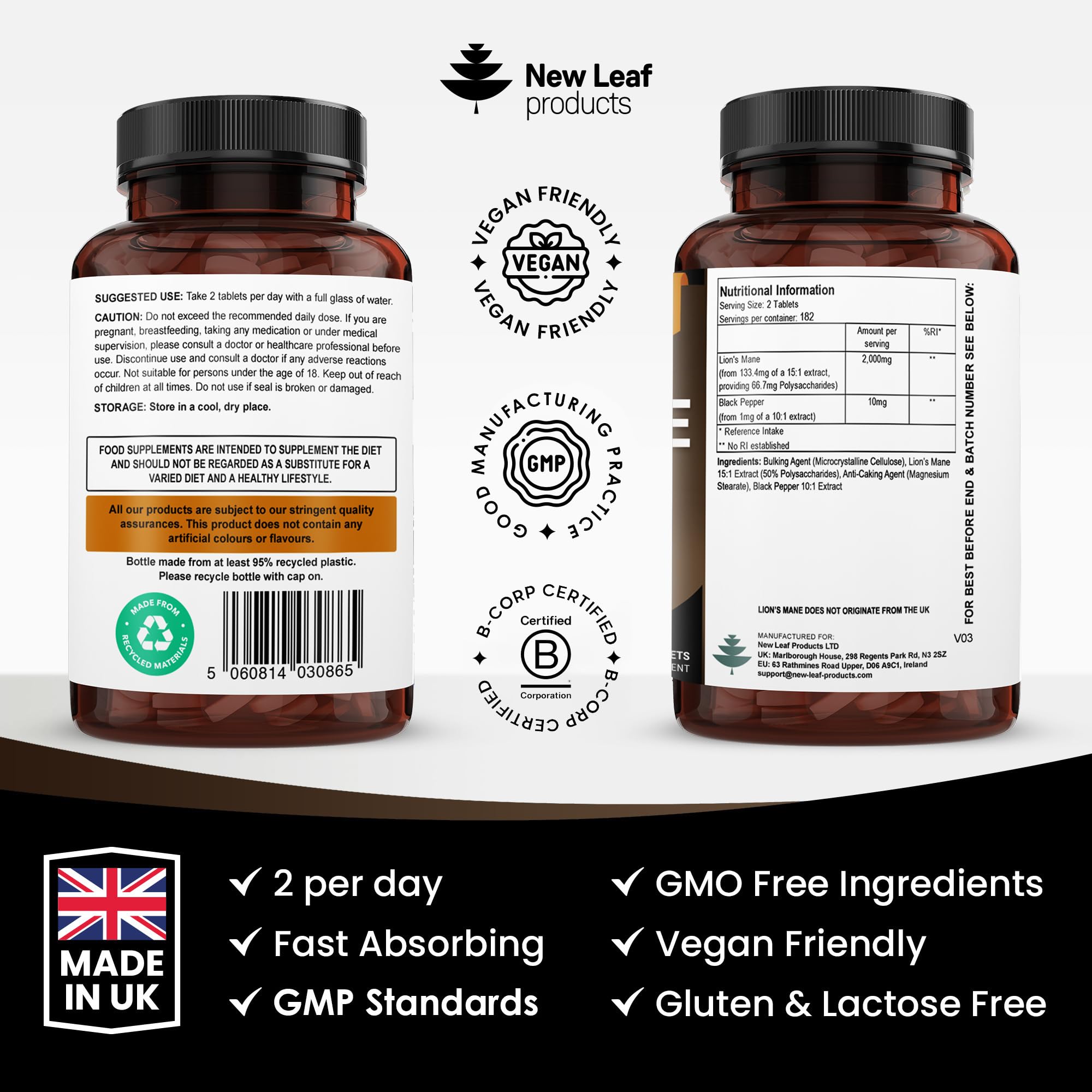 plant-based supplements for vitality