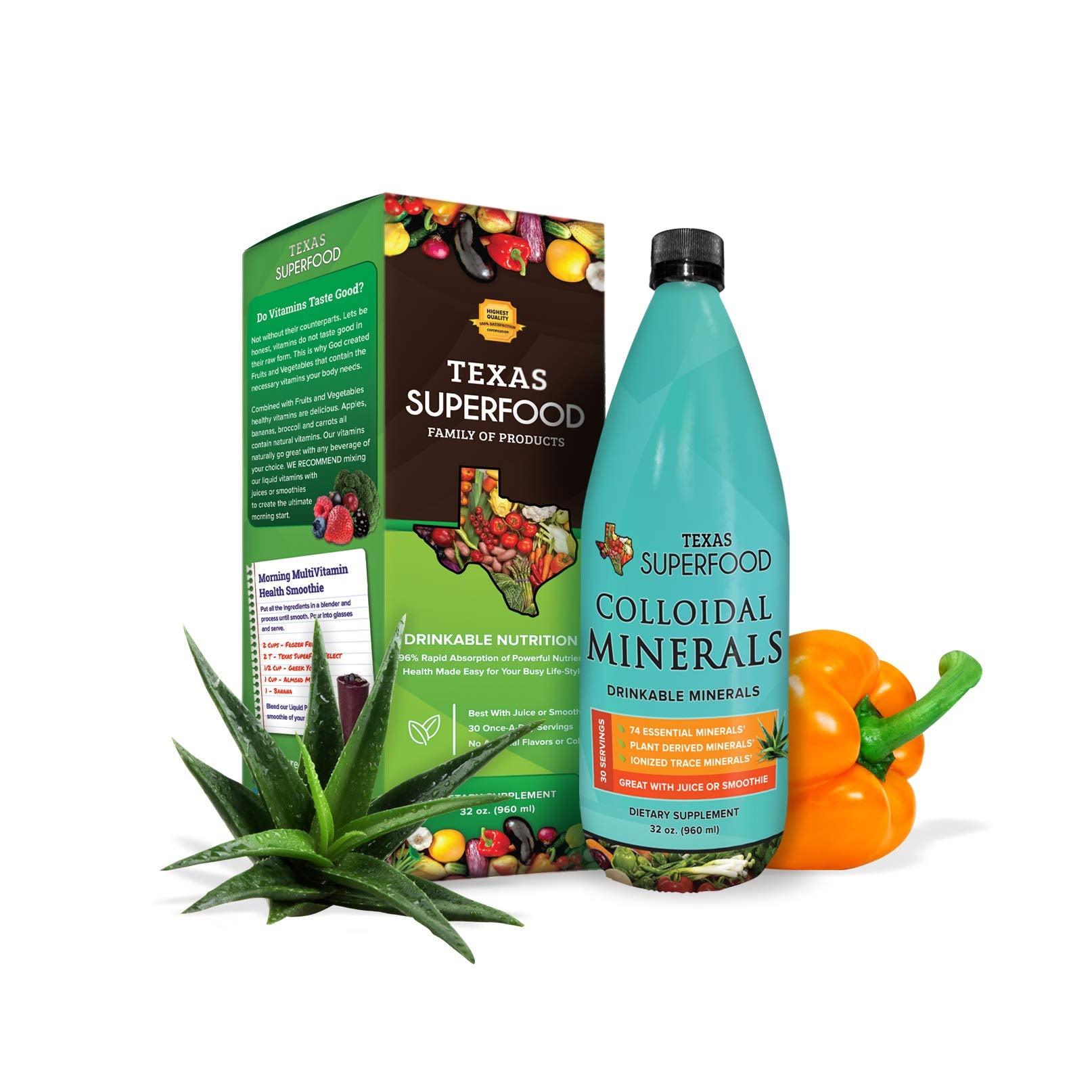 plant-based trace mineral drink