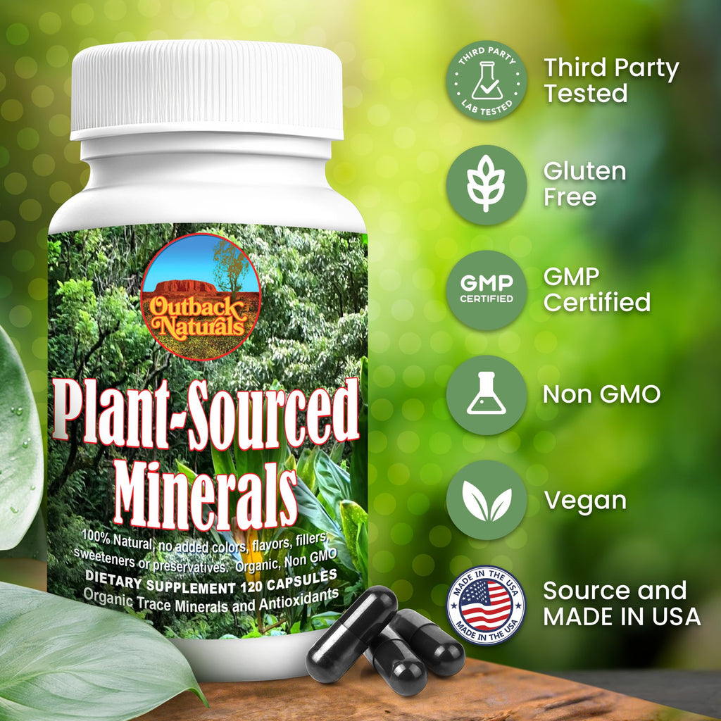 Plant-based trace minerals for health