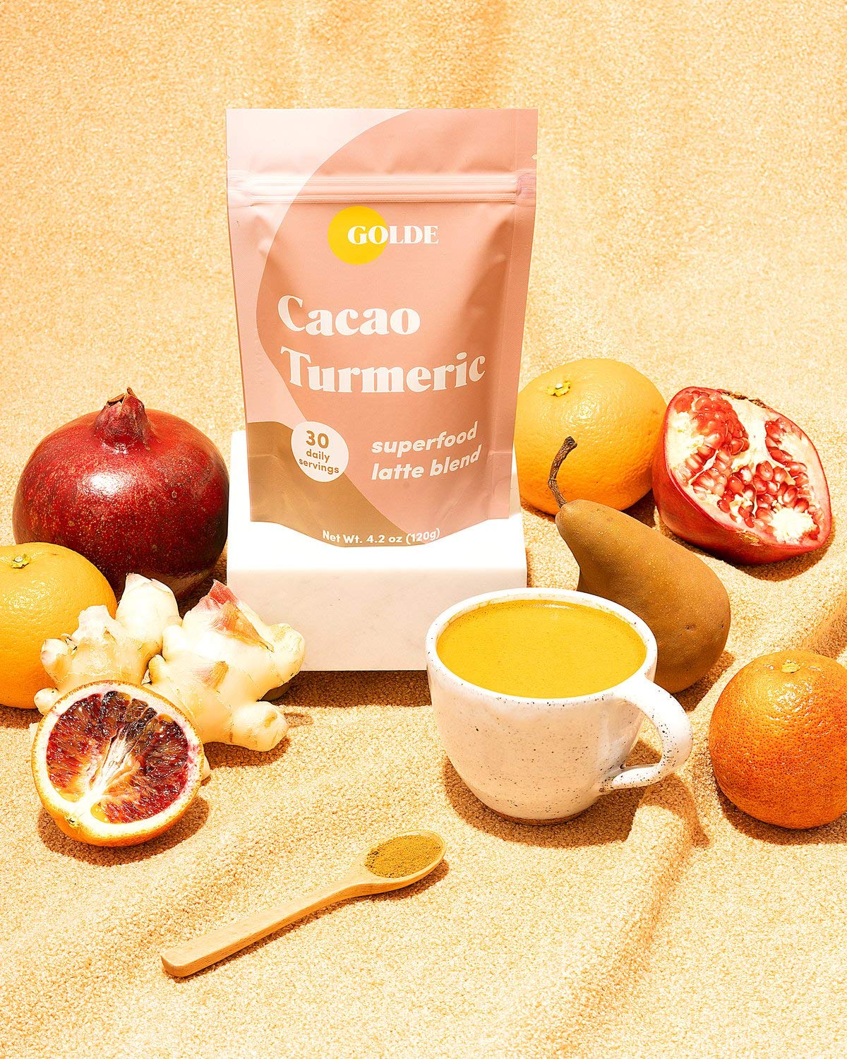 plant-based turmeric drink for energy