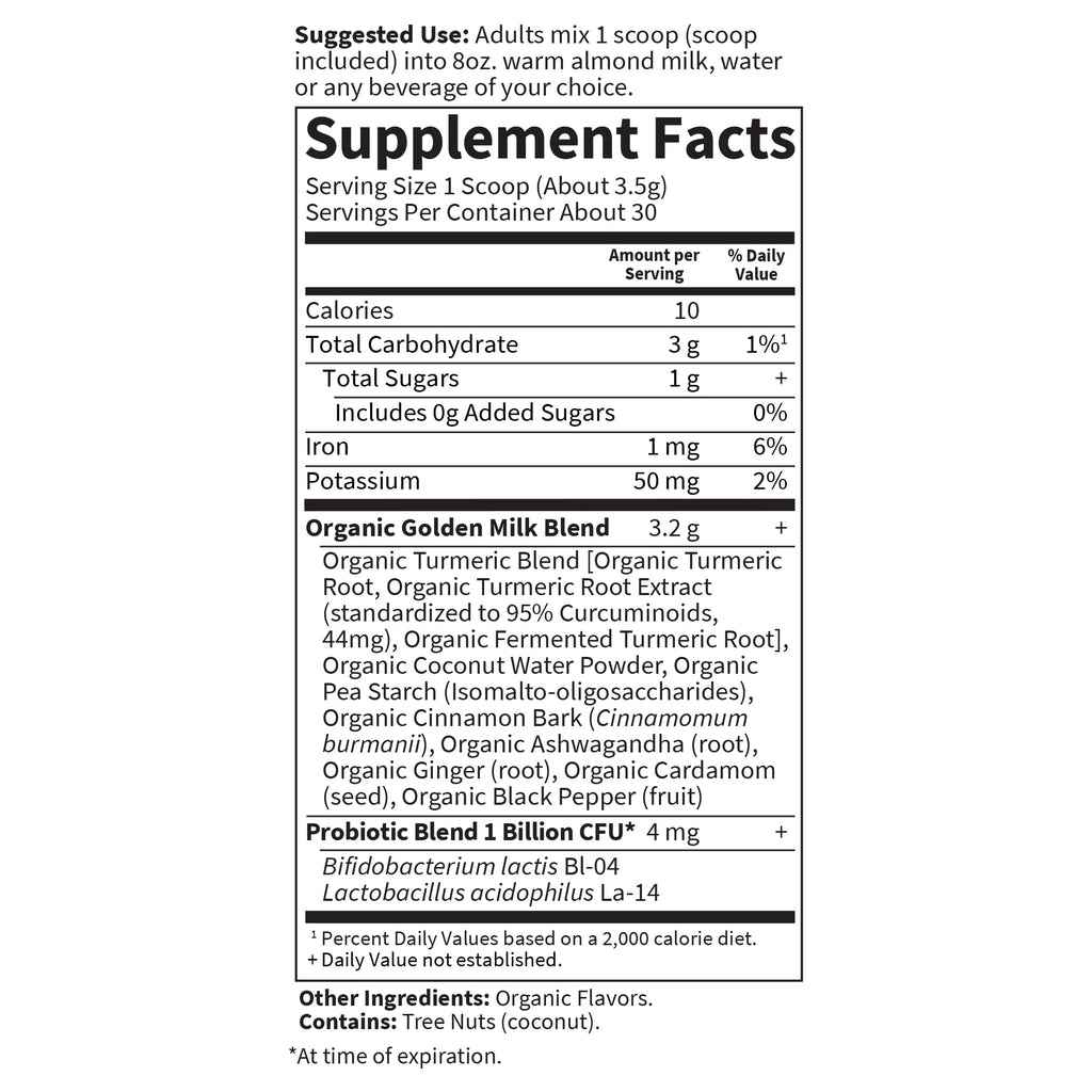 plant-based turmeric recovery formula
