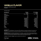 plant-based vanilla protein supplement
