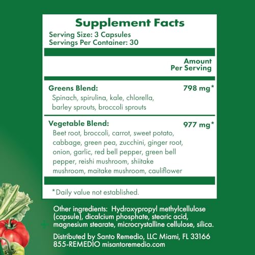 plant-based vitamin and mineral blend