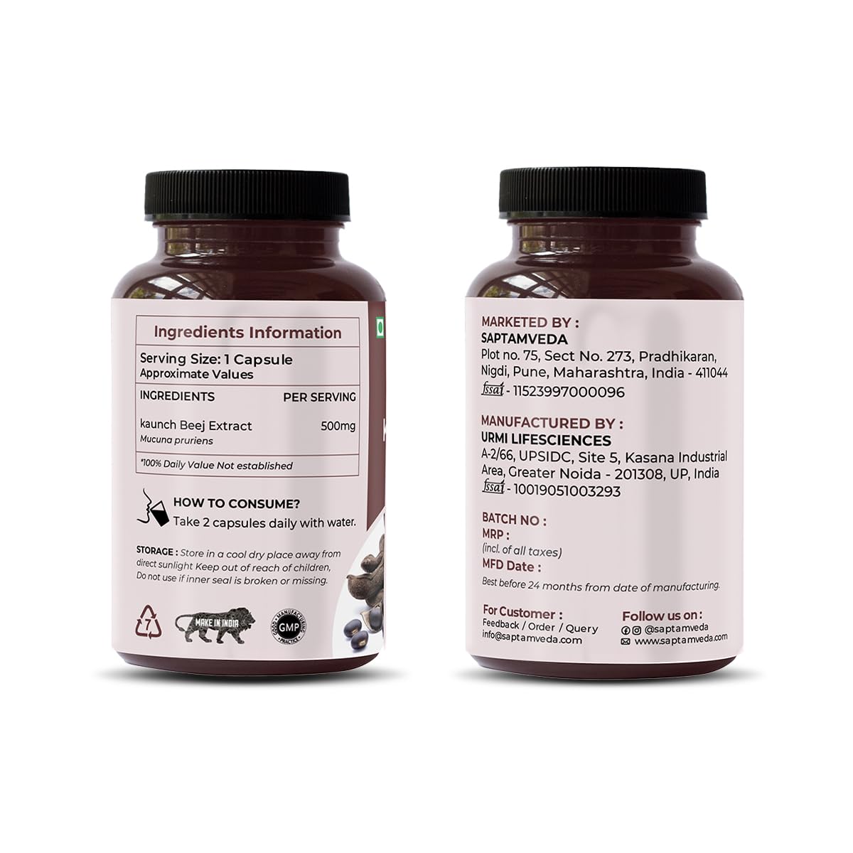 plant-based vitamin and mineral blend