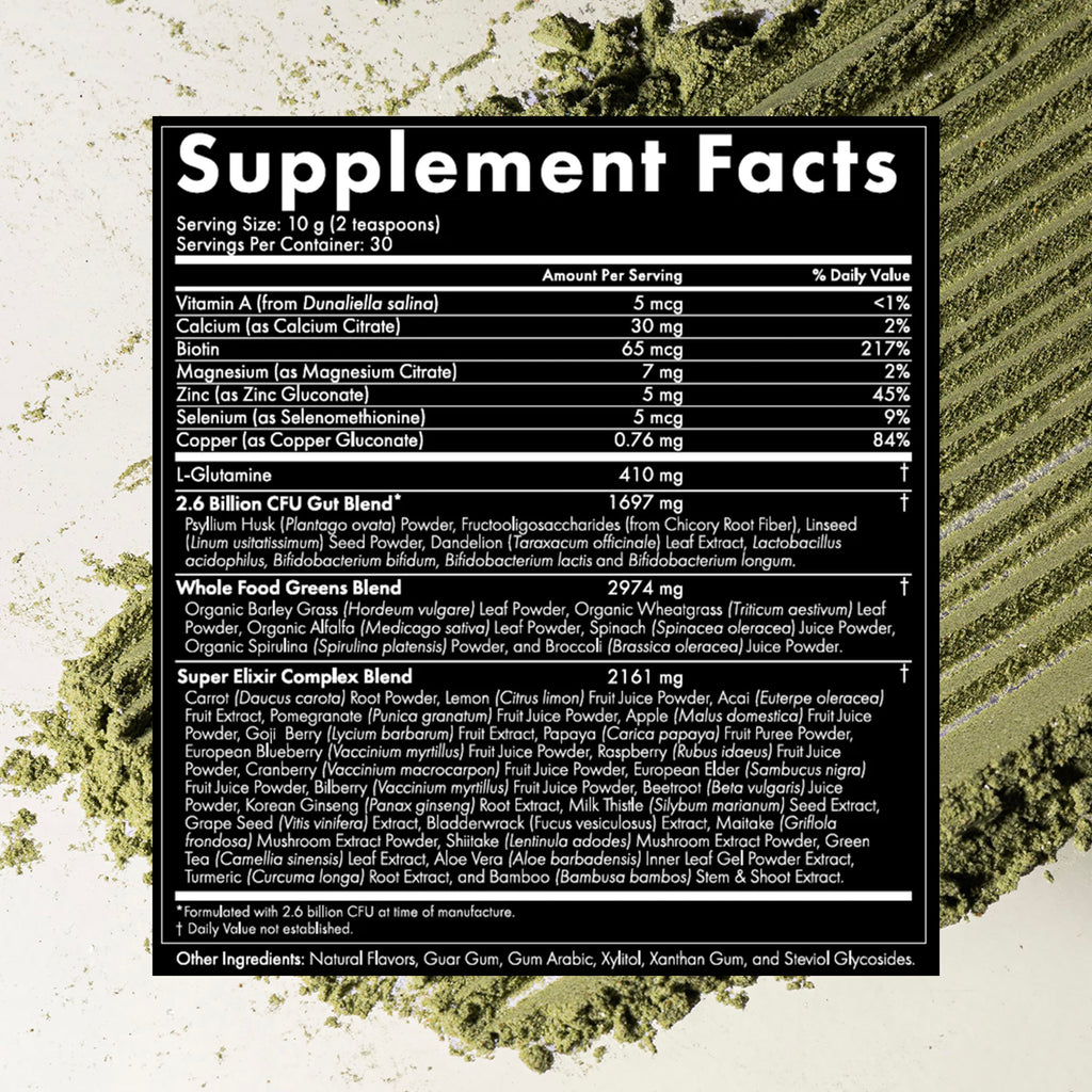 Plant-based vitamin and mineral mix
