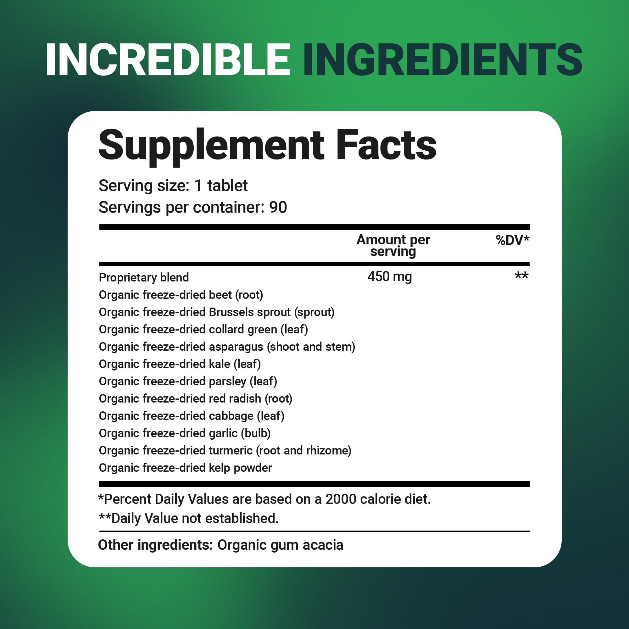 plant-based vitamin and mineral support