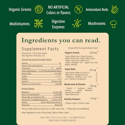 plant-based vitamin and mineral support