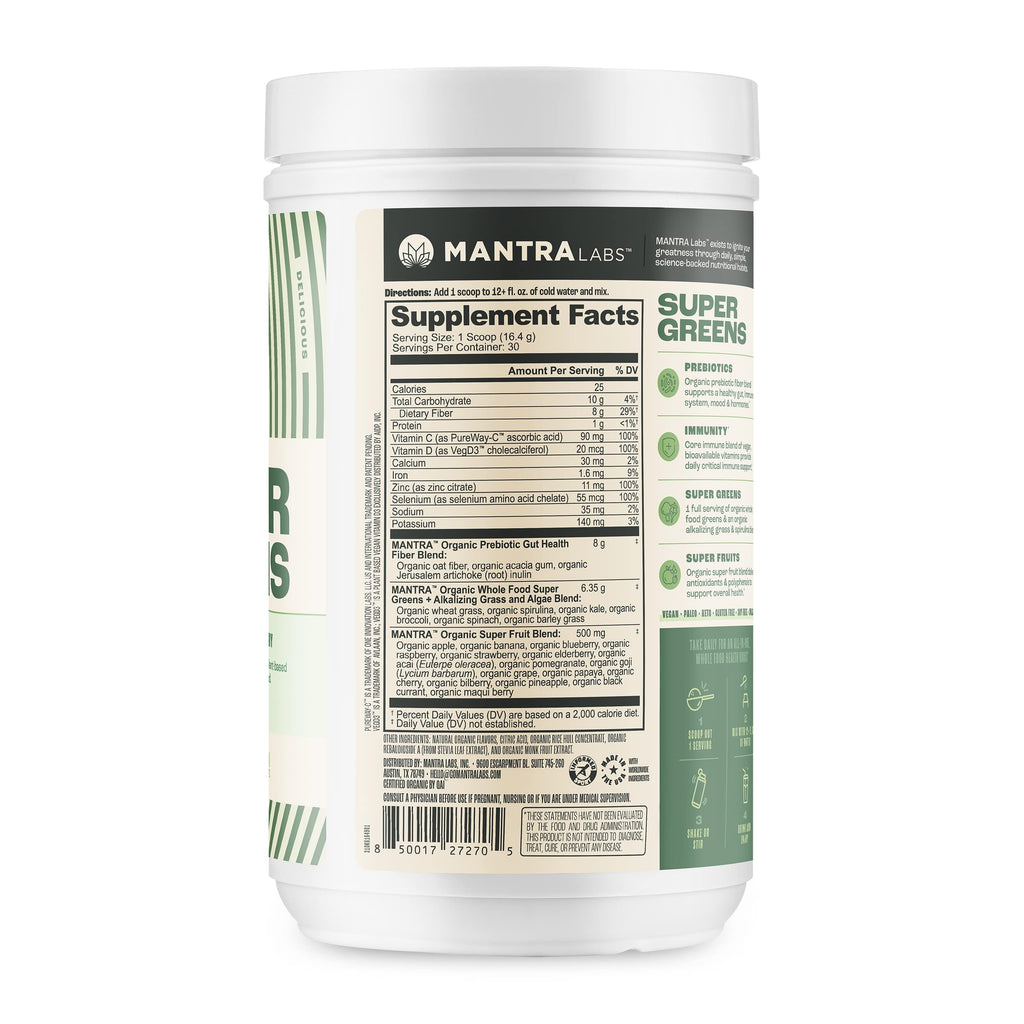 plant-based vitamins and minerals blend