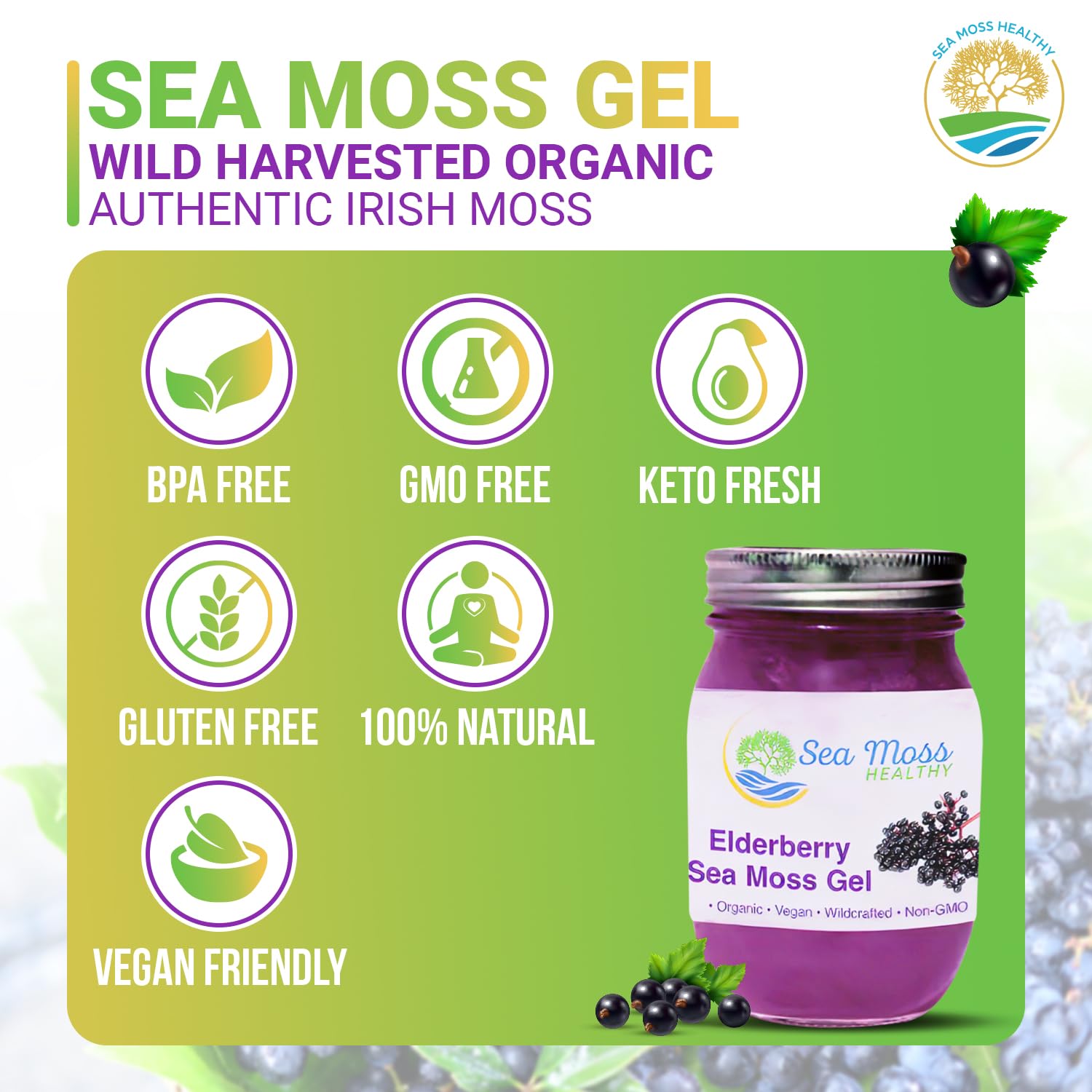 plant-based vitamins and minerals gel