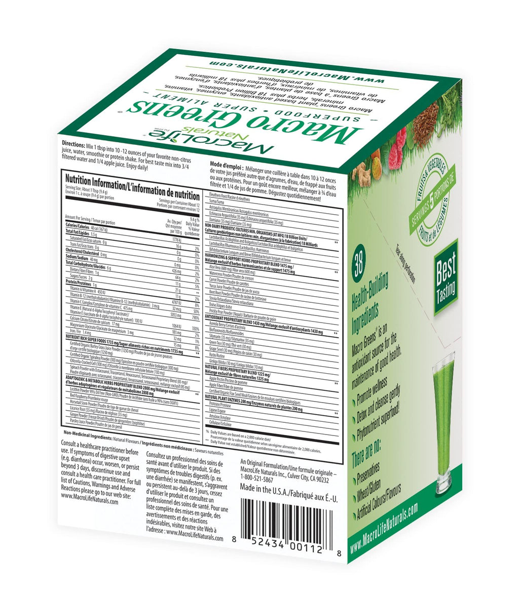Plant-based vitamins and minerals