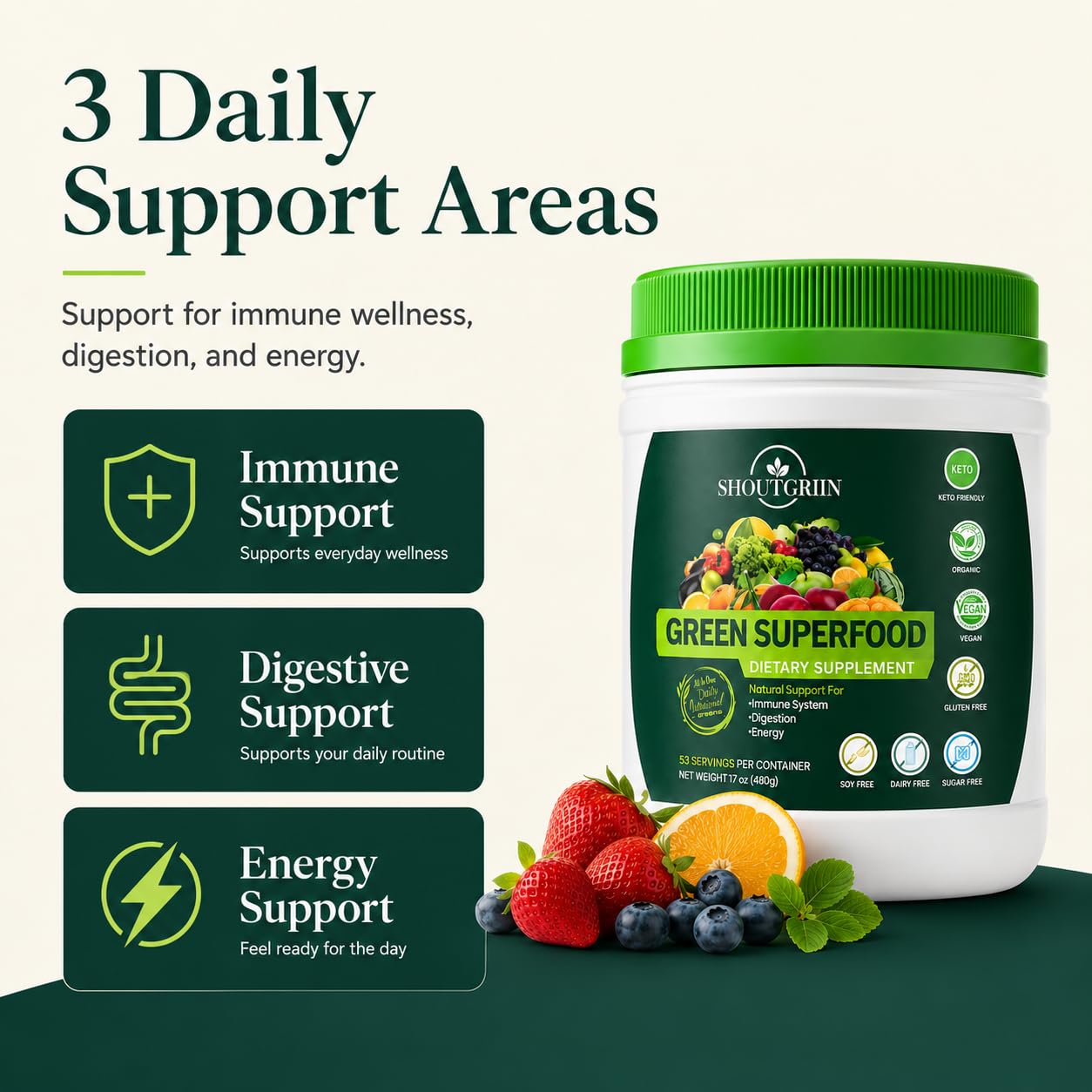 plant-based vitamins and minerals