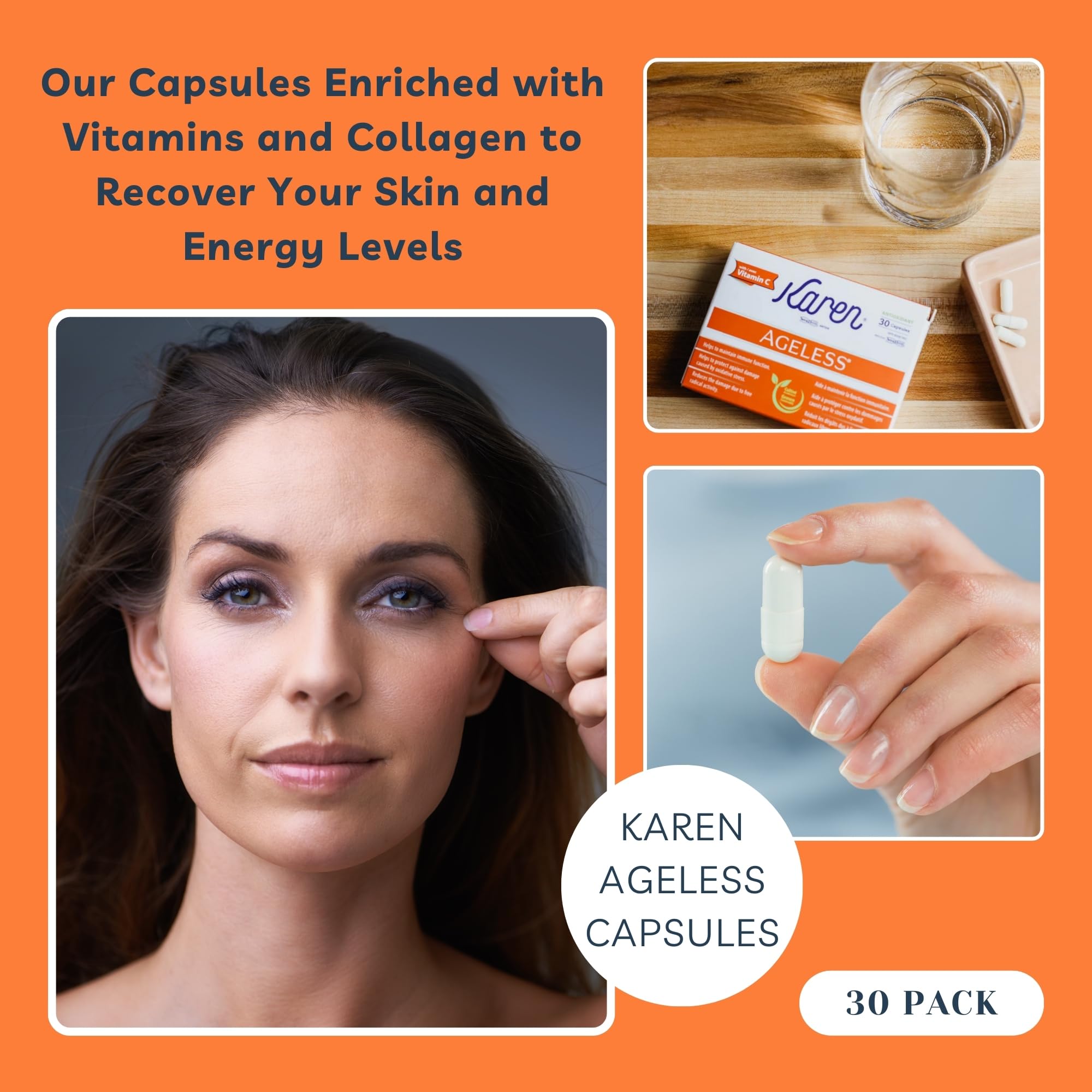 Plant-based vitamins for skin health