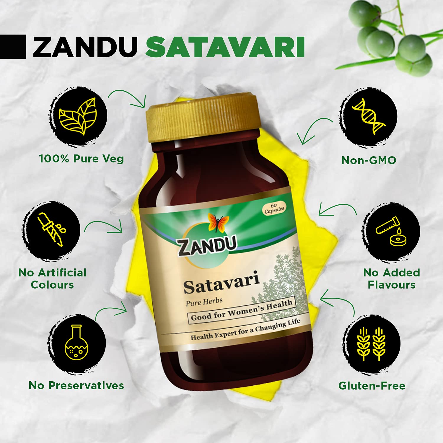 plant-based wellness supplement for women