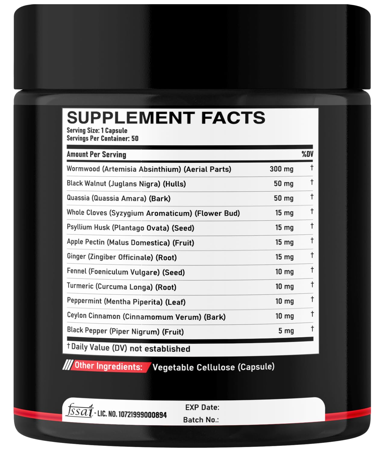 plant-based wellness with wormwood extract