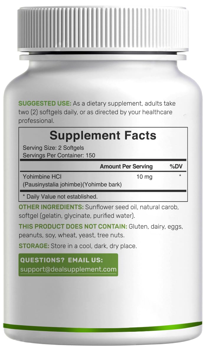 plant-based yohimbe capsules