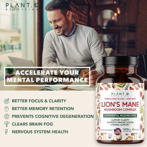 PLANT.O mushroom blend for focus