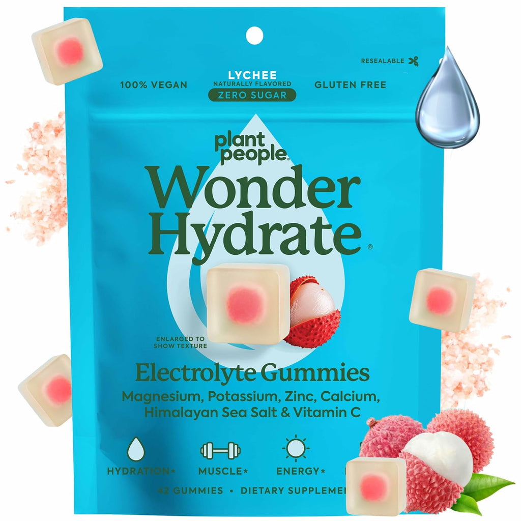 Plant People electrolyte gummies for hydration