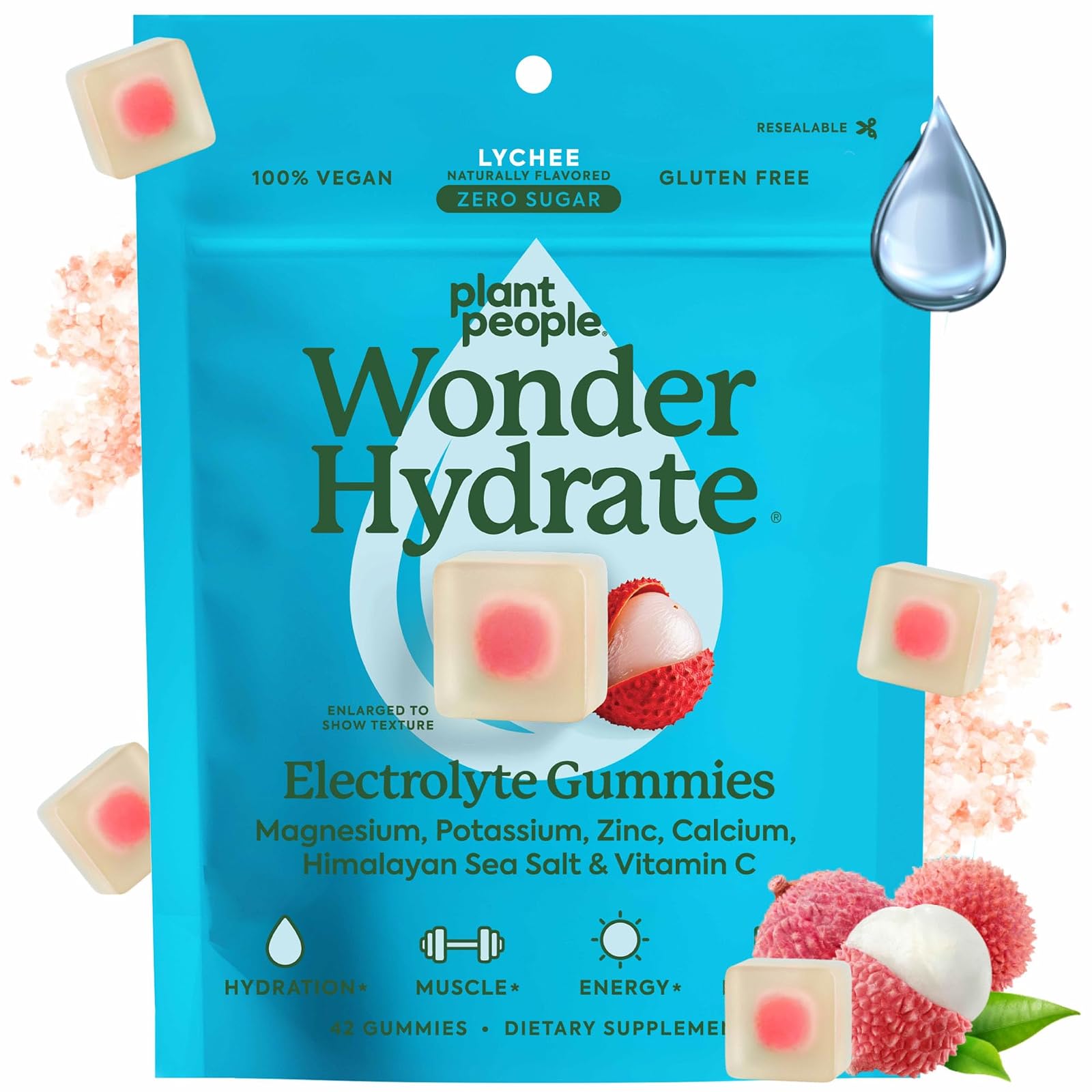 Plant People electrolyte gummies for hydration