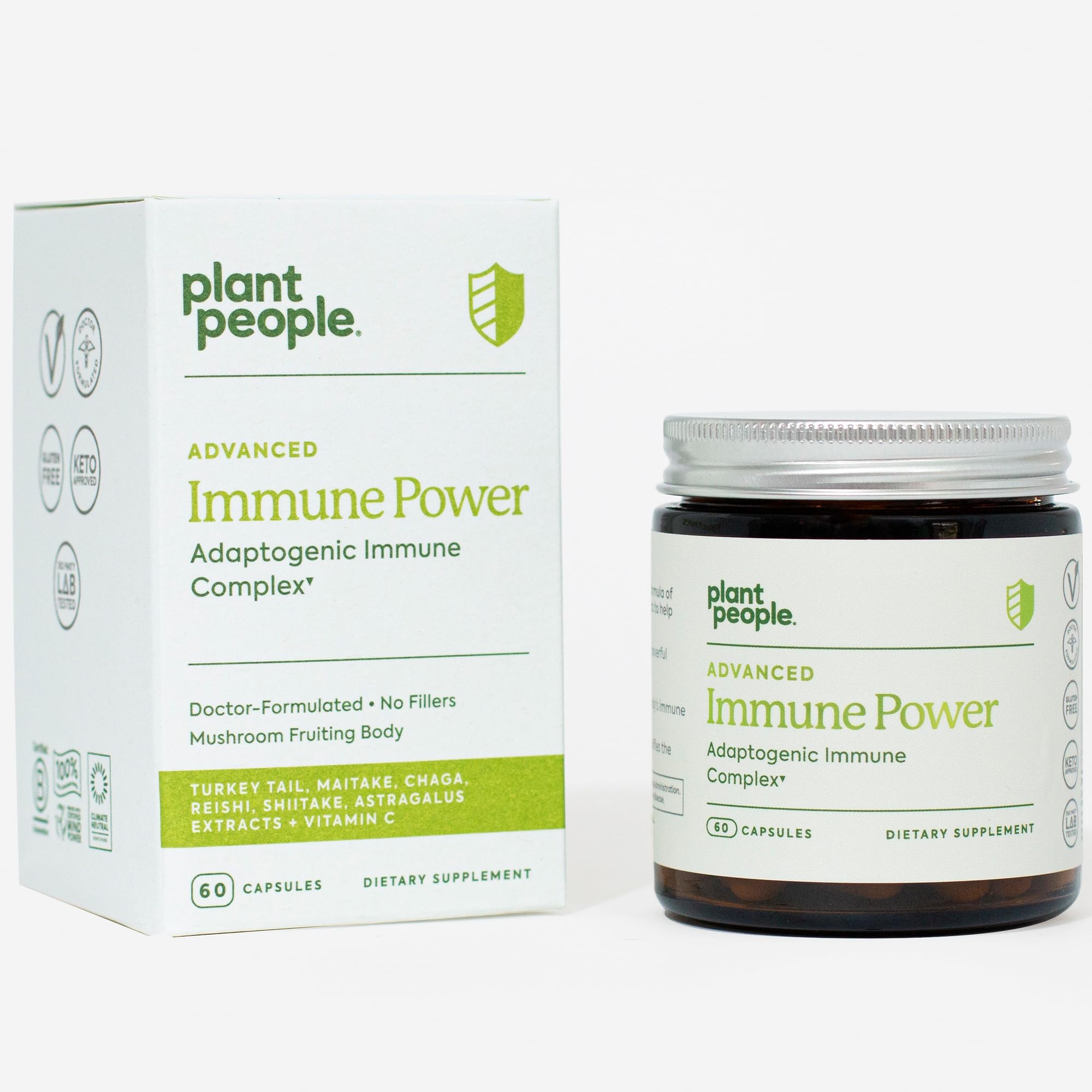 Plant People immune support capsules