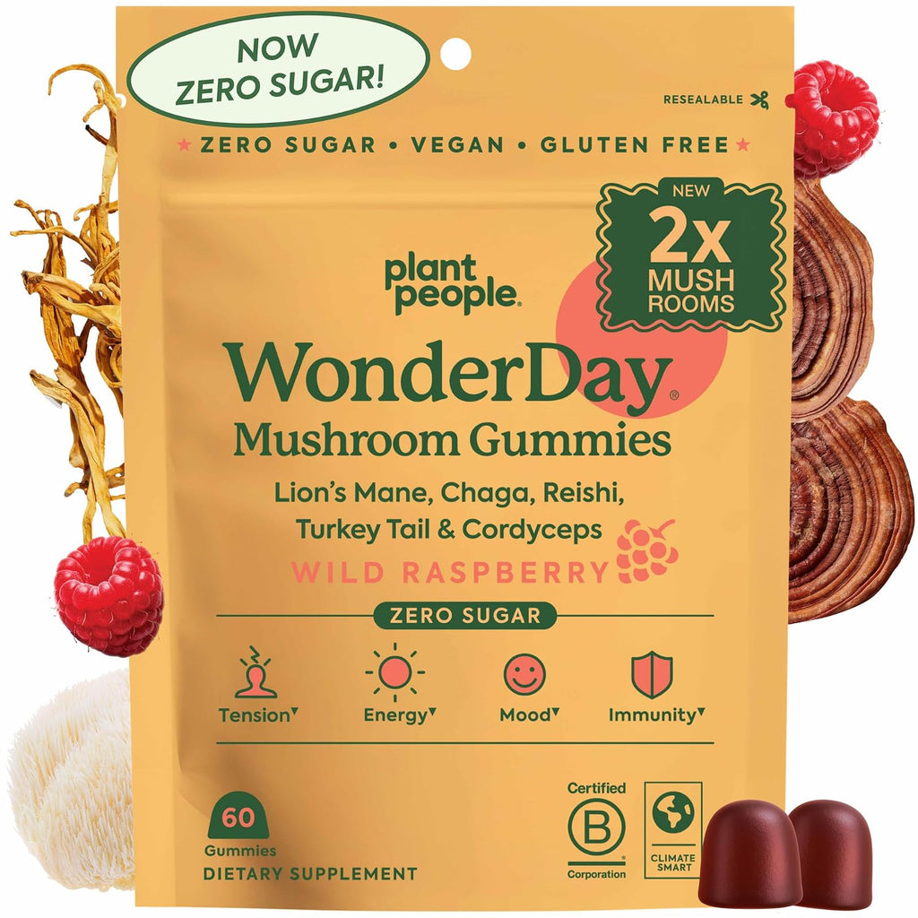 Plant People mushroom gummies for wellness