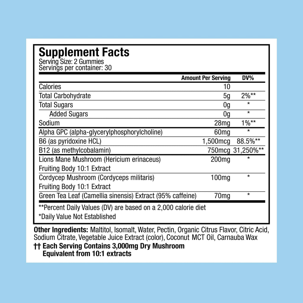 Plant People vegan gummies for cognitive function